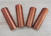 China C12000 Copper Finned Heating Pipe ASTMB68 JISH3300 Copper Fin Tube for sale