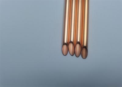 China Red Inner Grooved Heat Pipe  C10100 JISH3300 EN12735 Standard for sale