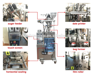 China 5g 10g 20g 50g Automatic Sachet Stick Sugar Packing Machine in business for sale