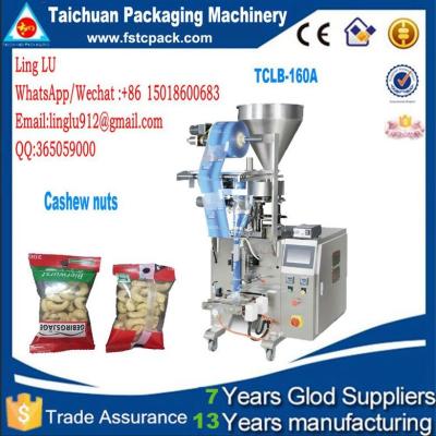 China Fully automatic white pellet sugar bag packing machine,3 sides sealing bag Fully automatic white pell for sale