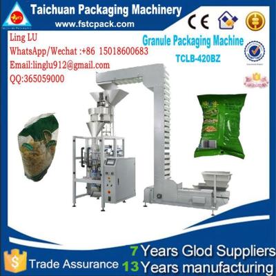 China Automatic machine for packaging suitable 1-5kg all granular,almondsSuch as puffed food, opcorn, seeds and oatmeal etc. for sale