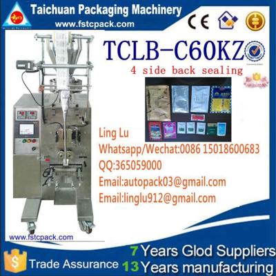 China Automatic 10g 12g 15g 25g 28g 30g 50g sugar packaging machine TCLB- C60KZ for sale