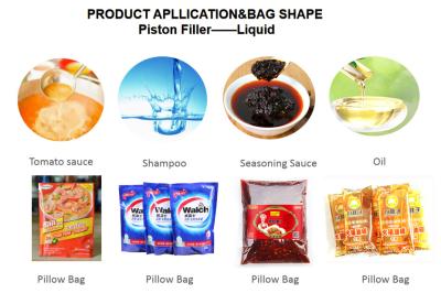 China CE approved Automatic liquid sachet filling machine for tomato sauce packing for sale