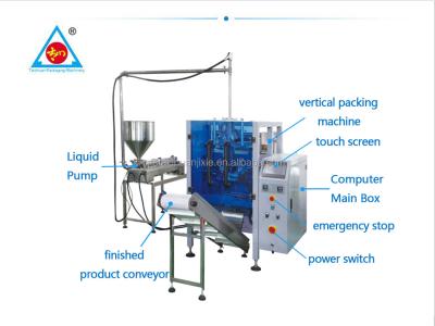 China factory supply beverage juice with plastic packaging bags /pouch filling machine for sale