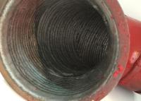 China Hardfacing wear resistant clad welding overlay wear resistant steel pipes and fittings for sale