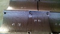 China Wear solution weld overlay hardface CCO clad wear parts used in steel mill for sale