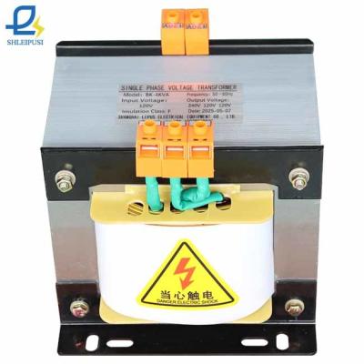 China 4KVA 240V 120V Single Phase Control Voltage Transformer Dry Type for sale