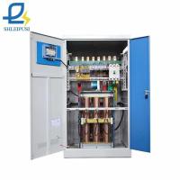 China Servo type voltage stabilizer 380V 500KVA AC High Precision Voltage Regulator for sale