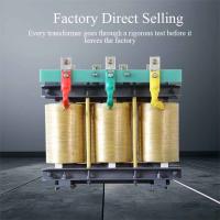 China 200KVA Copper Voltage Transformer 480V To 380V Three Phase Dry Type for sale
