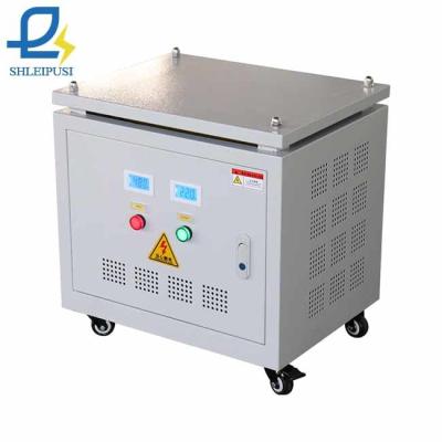 China SG Series 75KVA 3 Phase Dry Type Voltage Transformer 480V to 380V Step Down Power Supply for sale