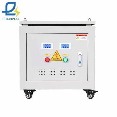 China Electrical Power Voltage Transformer Three Phase 40KW 220V To 380V for sale