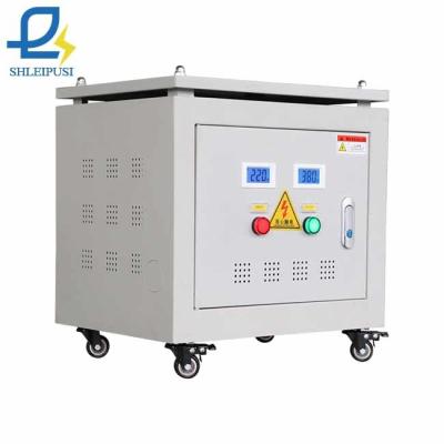 China SG Series 20KVA 3 Phase Dry Type Voltage Transformer with 380V Input and 220V/110V Output for sale