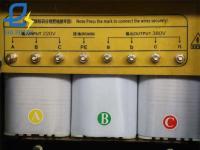 China SG Series 20KVA 3 Phase Dry Type Voltage Transformer with 380V Input and 220V/110V Output for sale