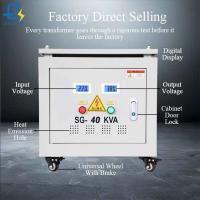 China Generator Voltage Transformer 45KVA 220V 480V Three Phase/Single Phase Transformer for sale