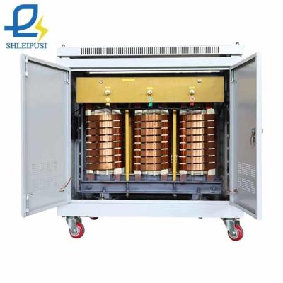 China Step Down High Current 75KVA 60KW 3 Phase Voltage Transformer 480V To 48V for sale