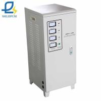 China 15KW Voltage Stabilizer 220V 380V 230V Automatic Servo Type AC Voltage Regulators for sale