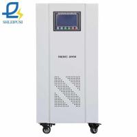 China 15KW Voltage Stabilizer 220V 380V 230V Automatic Servo Type AC Voltage Regulators for sale