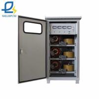 China Outdoor Waterproof AVR Voltage Stabilizer 380V 3 Phase Voltage Regulators 50KVA for sale