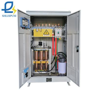 China High Precision AC Voltage Regulator Stabilizer AVR 3 Phase 50Hz 300KVA 315KVA for sale