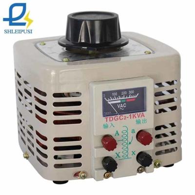 China TDGC2 Series Single Phase Variac Variable Transformer 1KVA Customized for sale