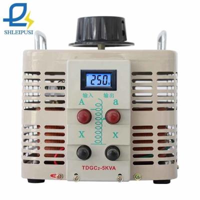 China Manual Variac Transformer 2 Phase Variable Auto Transformer 5KVA 220V for sale