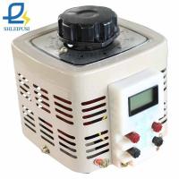 China Motor Test Variable Transformer For Voltage Test 500VA Low Voltage Variac for sale