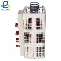 China 3 Phase Variac TSGC2 Series Variable Transformer Voltage Regulator 380V 430V for sale