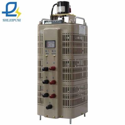 China 9KVA 3 Phase Variable Auto Transformer Adjustable Voltage Variac for sale