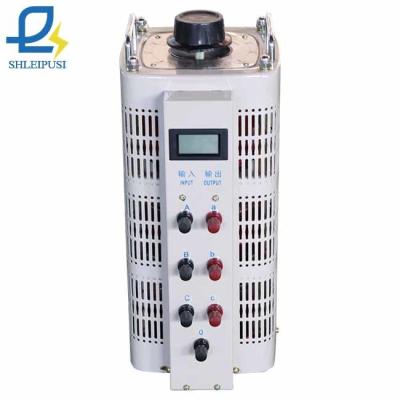 China 0-560V VARIAC Three Phase Variable Transformer Adjustable 380V 9KVA for sale