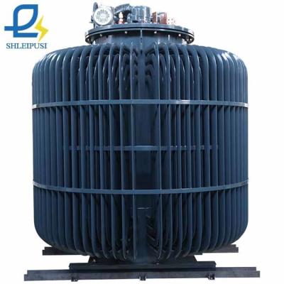 China High Precision 3 Phase Variac Transformer Oil Type Adjustable 0-700V Output for sale
