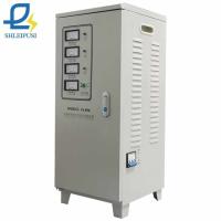 China AVR SVC Servo Voltage Regulators /  Stabilizers 3 Phase 10KVA 380V 220V for sale
