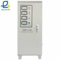 China AVR SVC Servo Voltage Regulators /  Stabilizers 3 Phase 10KVA 380V 220V for sale