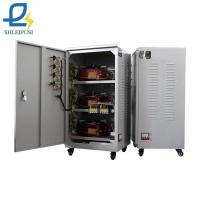 China 3 Phase High Precision Copper AVR Industrial Voltage Stabilizer 30KVA 380V for sale
