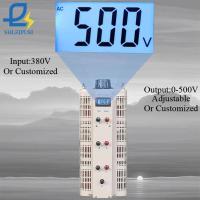 China 15KVA Rated Capacity Dry Type Three Phase Variac 0-500V Adjustable Output for sale