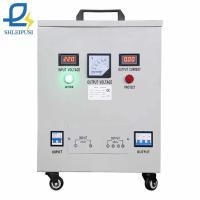 China 6KVA Single Phase to Three Phase Voltage Transformer with Digital Display for sale