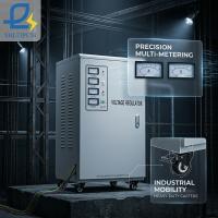 China High Precision 415V 150KVA Servo Type 3 Phase Automatic Voltage Regulator AVR Stabilizer for sale