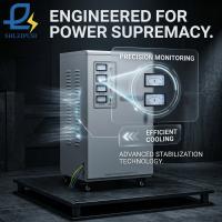 China Full Protection 415V 100KVA Servo Type 3 Phase Automatic Voltage Regulator AVR Stabilizer for sale