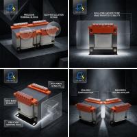 China Lighting Control 500VA Single Phase Control Transformer 220V To 24V Output for sale