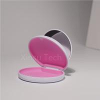 China Customized Logo Aligner Case With Mirror , Black Personalized Retainer Cases for sale