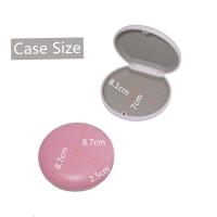 China Orthodontic Aligner Case With Mirror 3 Layers Portable For Traveling for sale