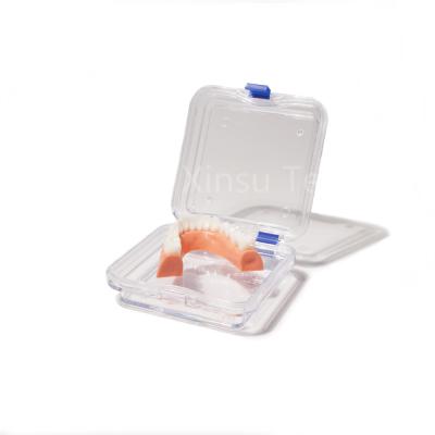 China Transparent Membrane Tooth Box For Dentale Lab 10cm×10cm×4cm for sale