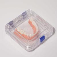 China Transparent Membrane Tooth Box For Dentale Lab 10cm×10cm×4cm for sale