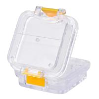 China Clear Dental Plastic Membrane Boxes Portable For Denture Storage for sale