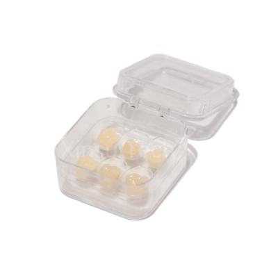 China 2 Inch Transparent Dental Crown Box For Ceramic Crowns Dental Lab for sale