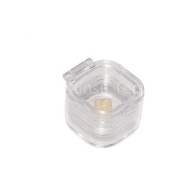 China 1 Inch Plastic Dental Crown Box , Denture Membrane Box With PS TPU Material for sale
