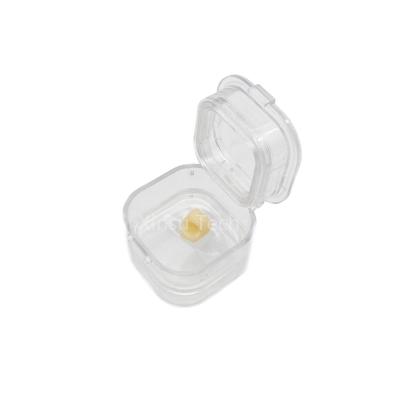 China 1 Inch Pillow Plastic Membrane Boxes For Dental Single Crown Shipping for sale