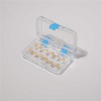 China Transparent Dental Crown Box For Veneer Packing 100mm×60mm×23mm for sale