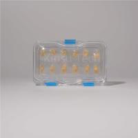 China PS TPU Material Dental Pillow Boxes Transparent For Veneer Packing for sale