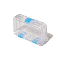 China Transparent Plastic Dental Lab Crown Boxes With PS TPU Film Material for sale
