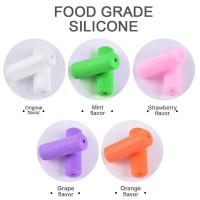 China 35×10mm Colorful Dental Aligner Chewies With Mint Lemon Flavor for sale